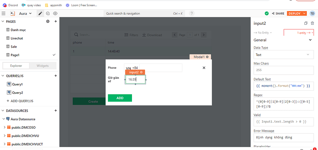 How Do I Insert Datetime Type On Pg Database How Do I Do X Appsmith